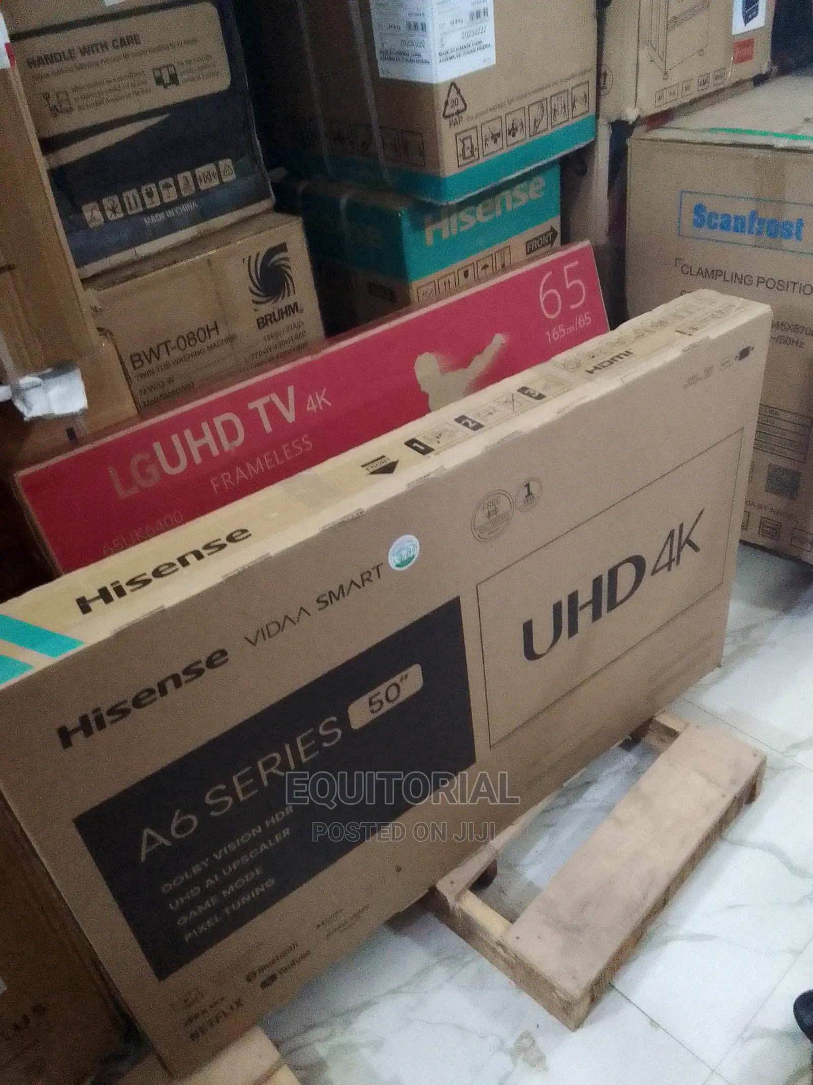 Hisense 50inch Smart TV (50A6H) in Ojo - TV & DVD Equipment, Equitorial ...