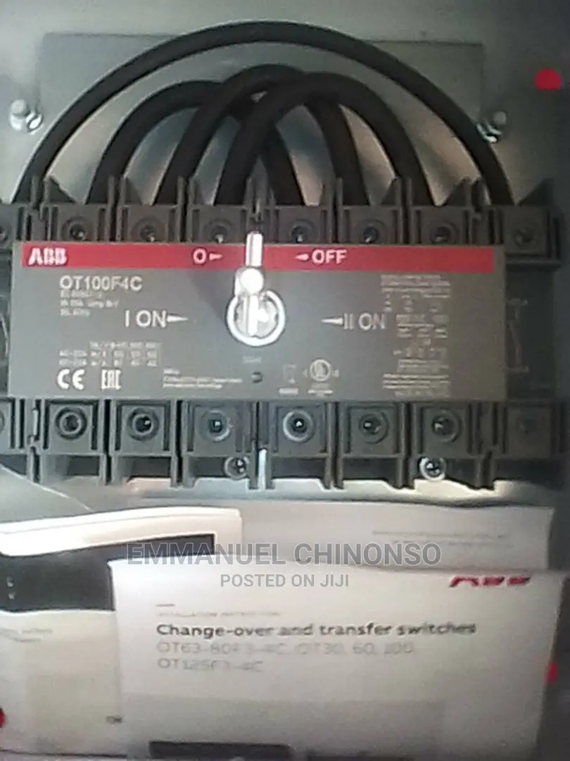 100A ABB Changeover Switch in Lagos Island (Eko) - Electrical Equipment ...